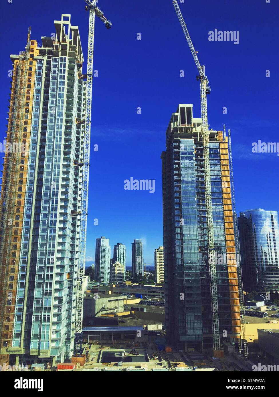 High rise construction Stock Photo - Alamy