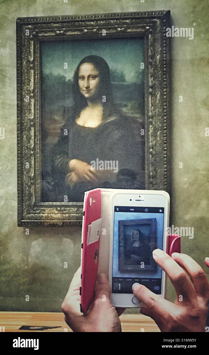 Mona Lisa Painting High Resolution Stock Photography and Images - Alamy