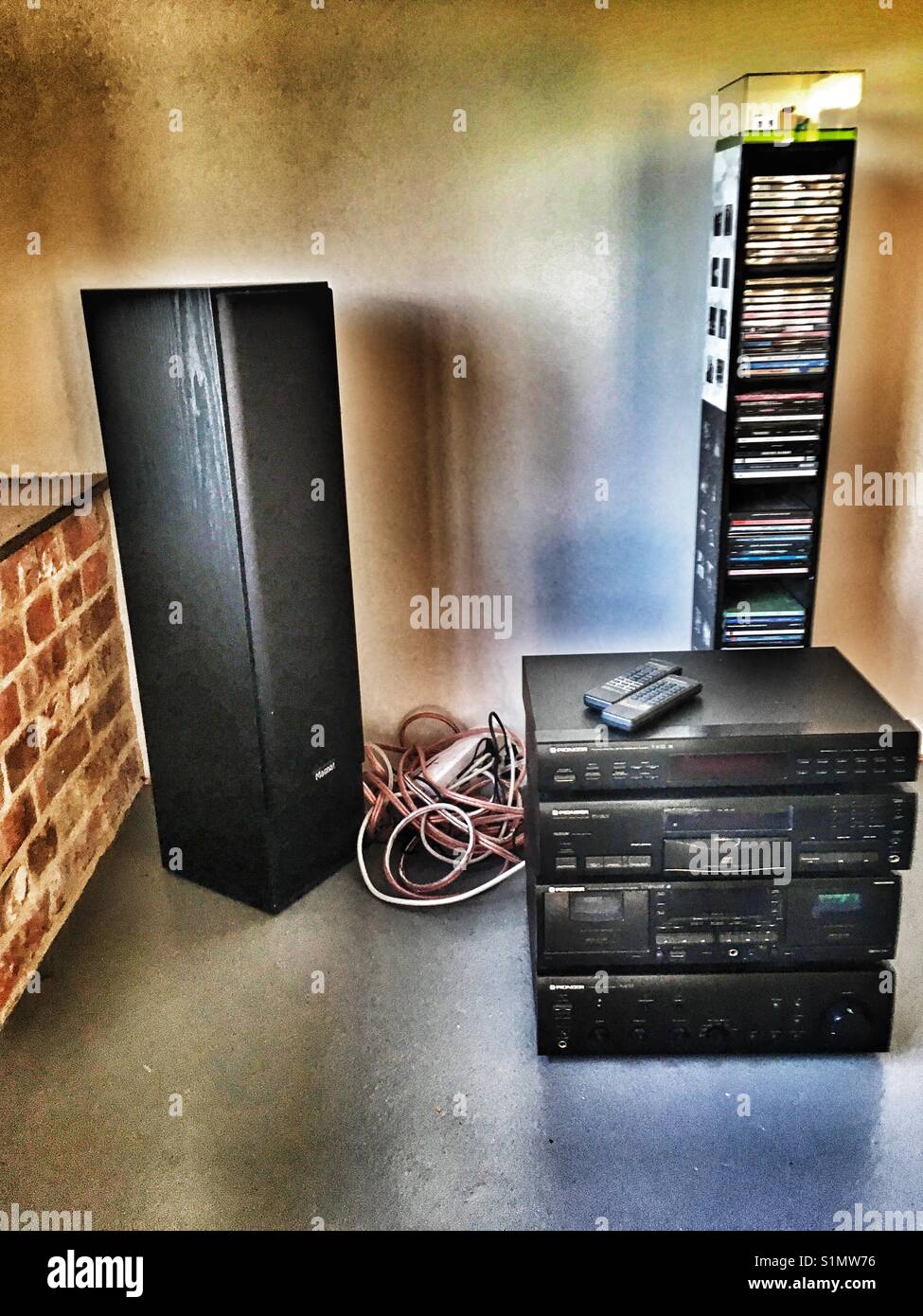 Cd rack hi-res stock photography and images - Alamy