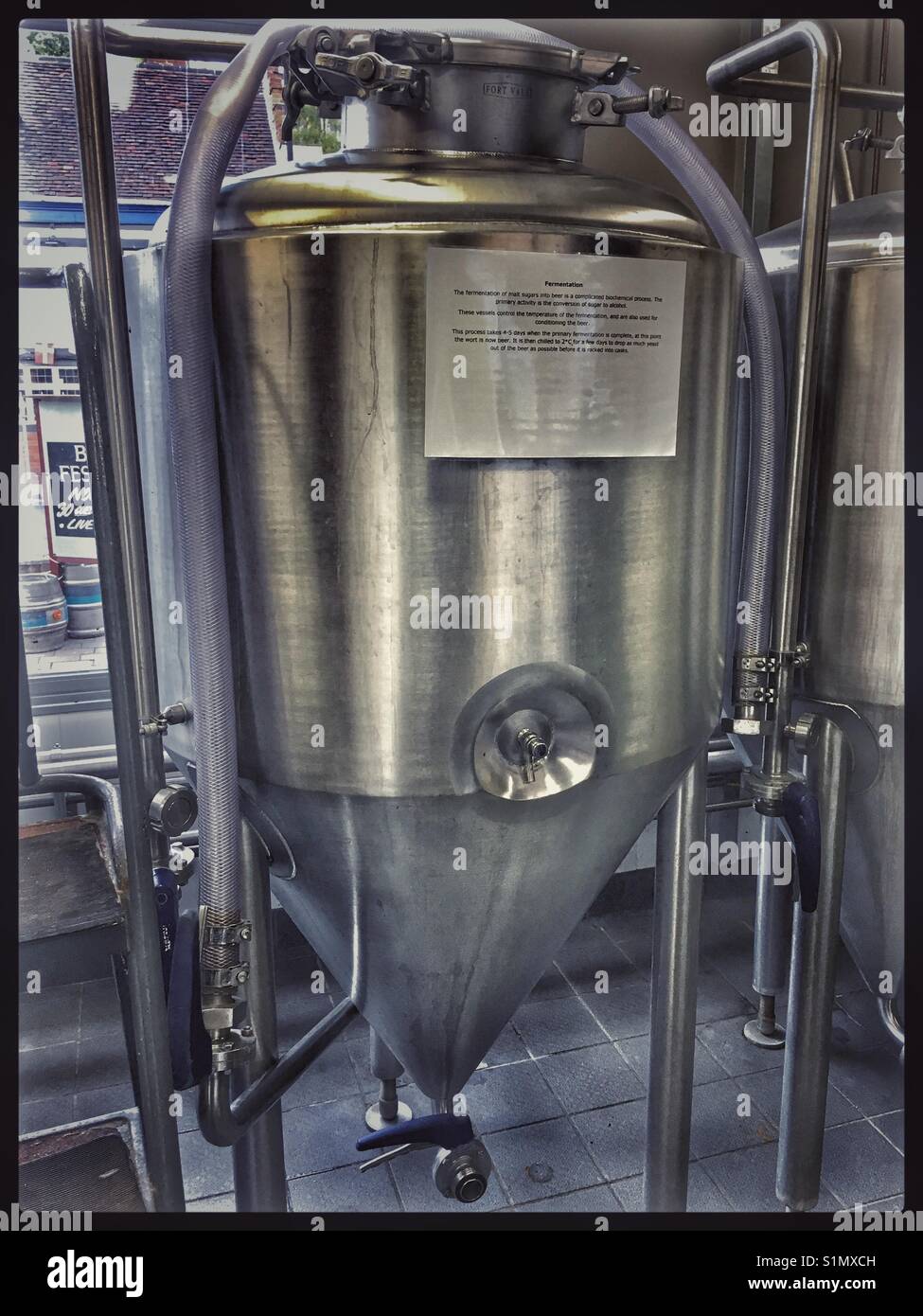 Steel fermentation vessels hi-res stock photography and images - Alamy