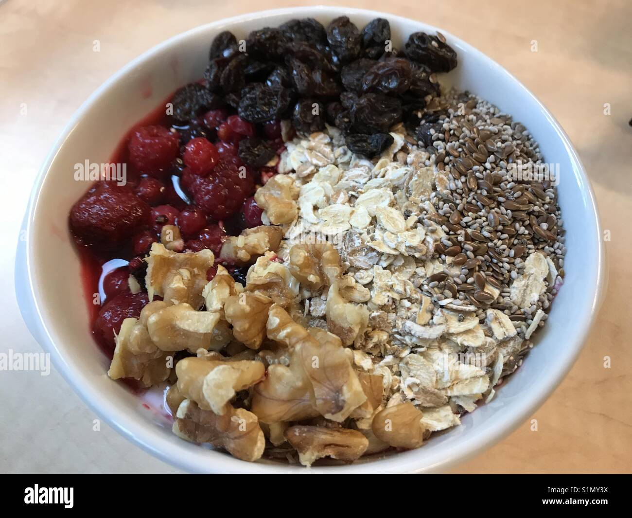 Great Breakfast at work Stock Photo - Alamy