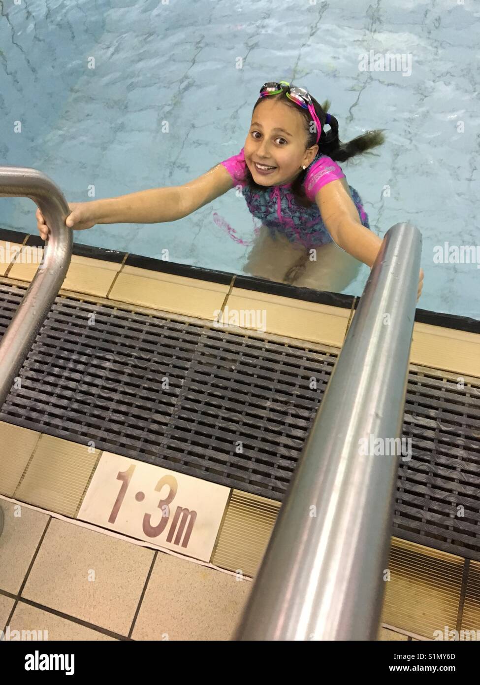 Coming out the pool hi-res stock photography and images - Alamy