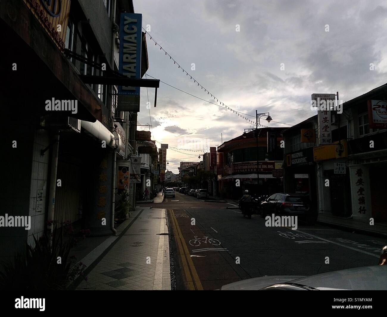 Calm street hi-res stock photography and images - Alamy