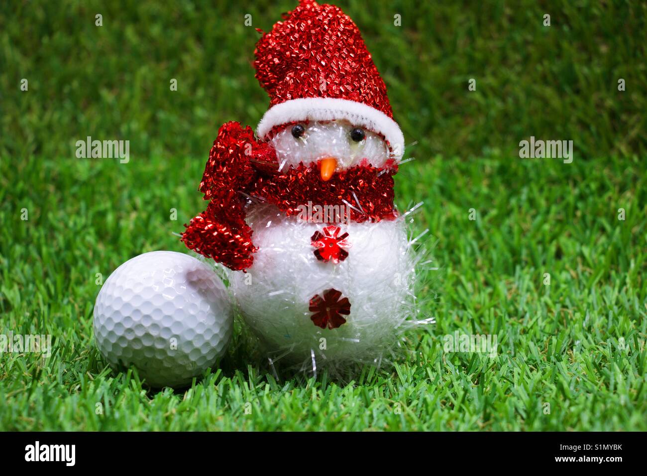 Golf christmas hi-res stock photography and images - Alamy