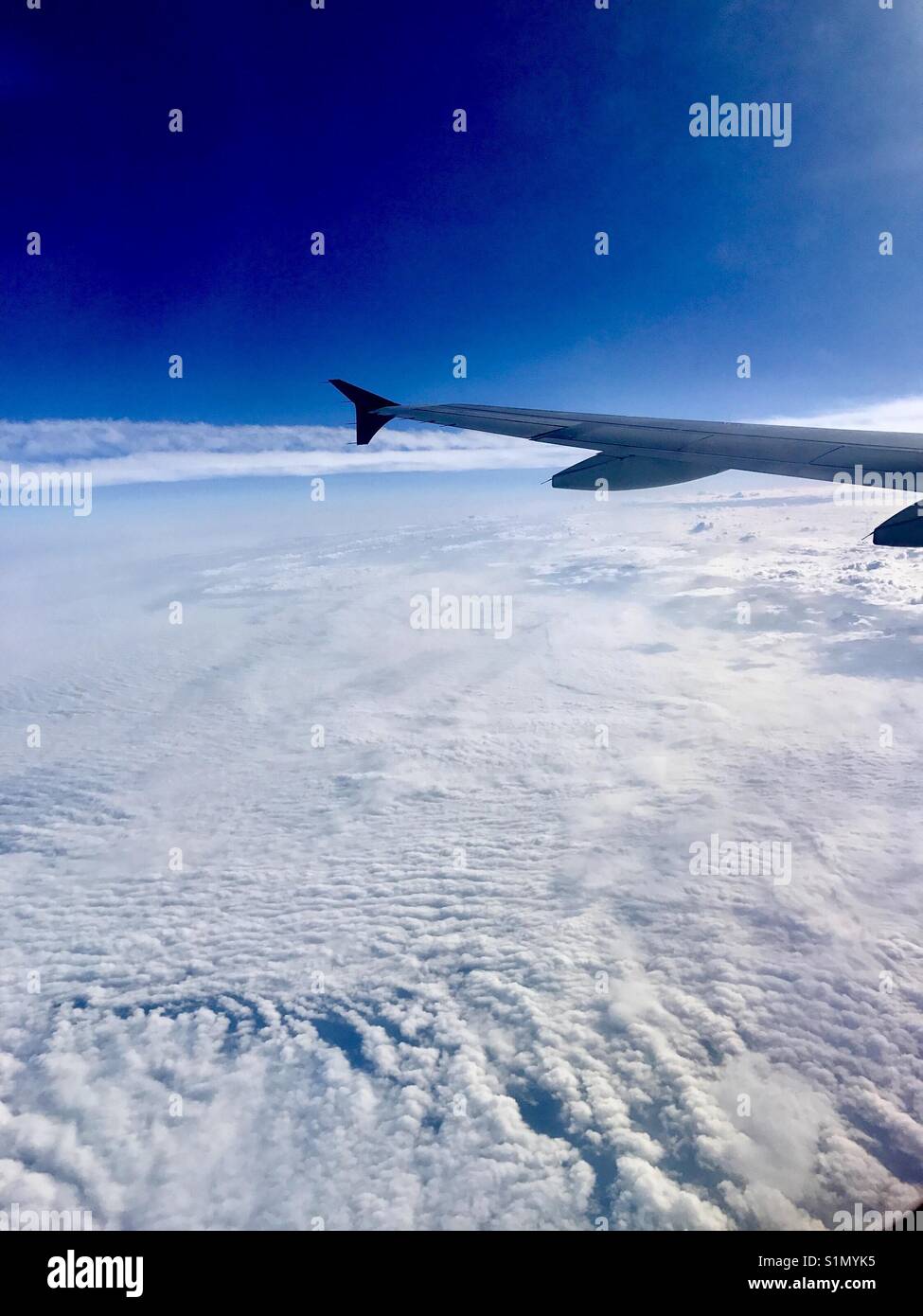 Flying high over Colorado Stock Photo - Alamy