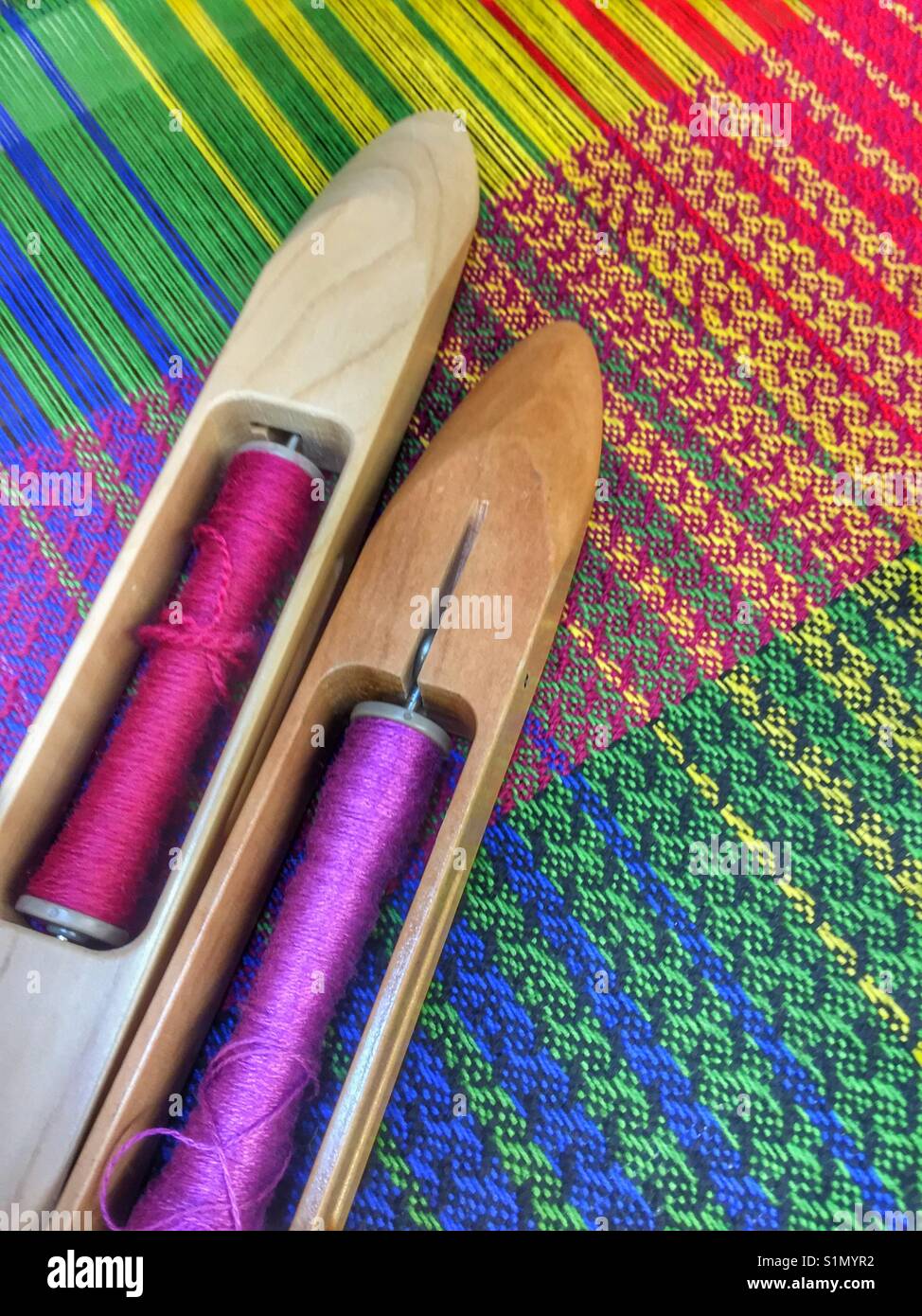 Loom shuttle hi-res stock photography and images - Alamy