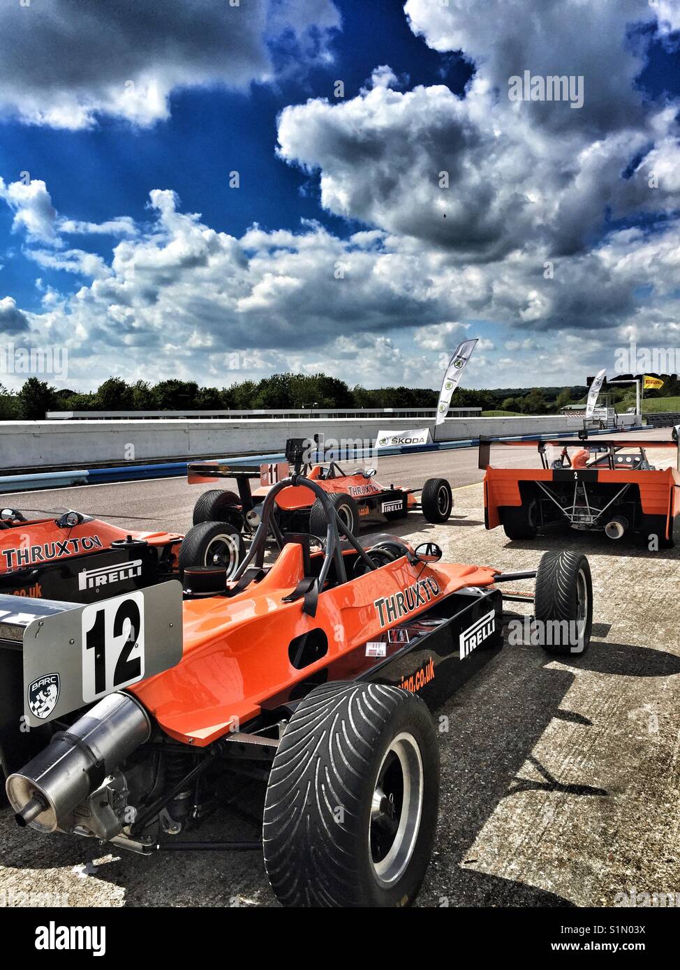 Thruxton Motor Racing Circuit Stock Photos & Thruxton Motor Racing ...