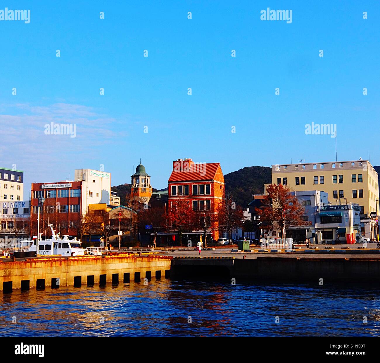Seaside small town hi-res stock photography and images - Alamy