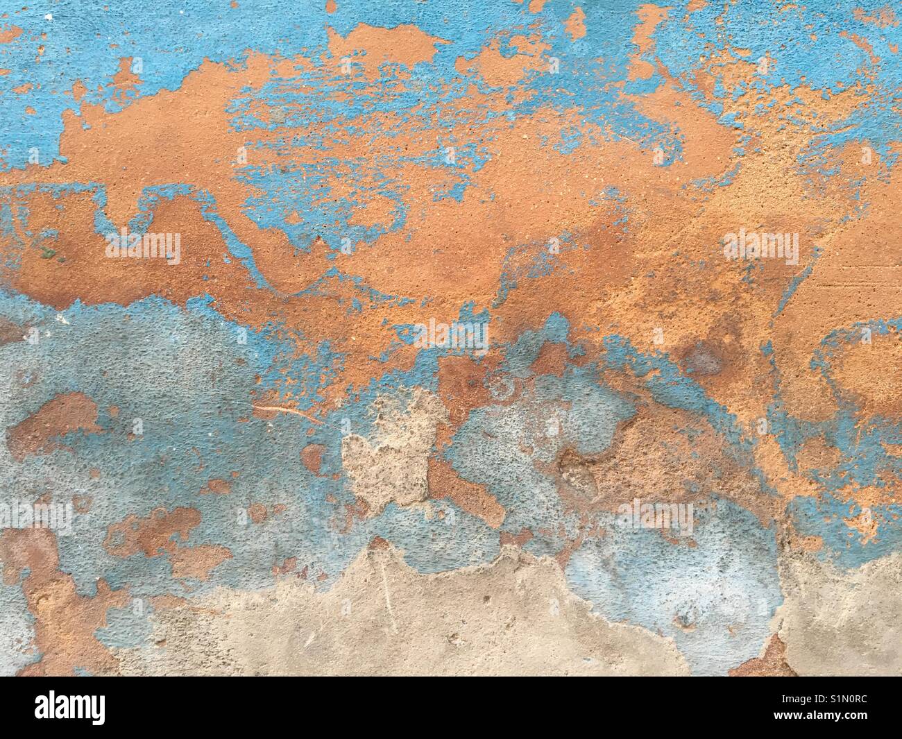 Textured wall with old worn paint Stock Photo - Alamy