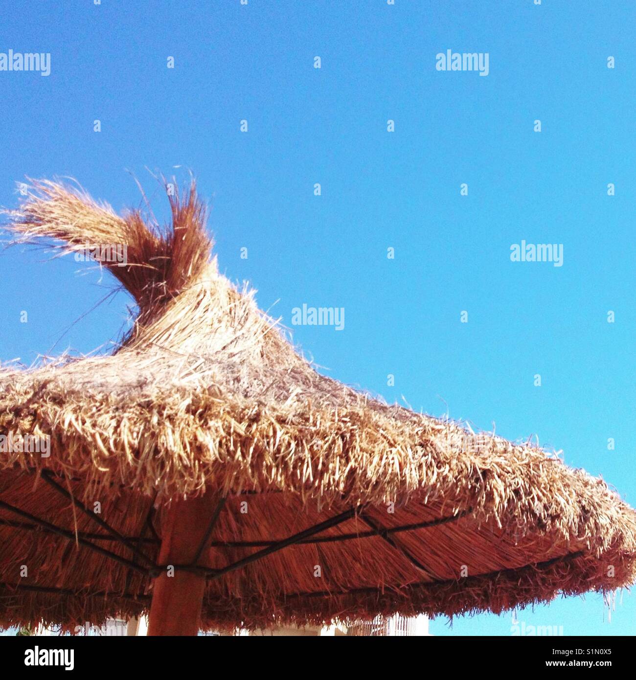 Straw shade hi-res stock photography and images - Alamy