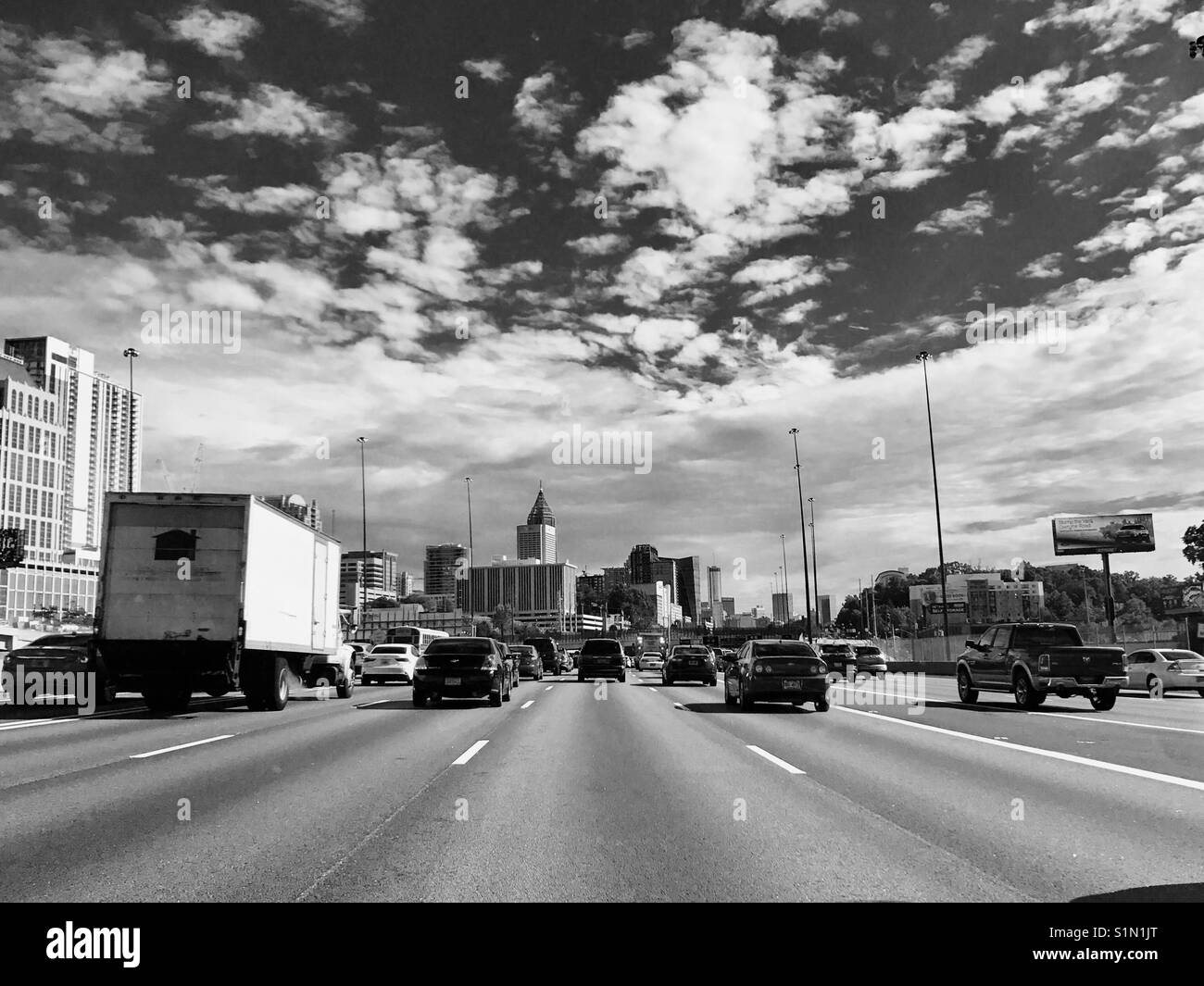 Atlanta traffic hi-res stock photography and images - Alamy