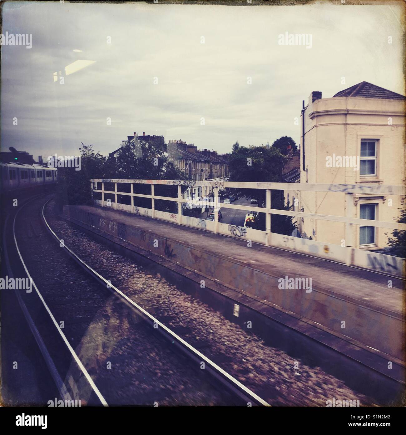 Train track heat hi-res stock photography and images - Alamy