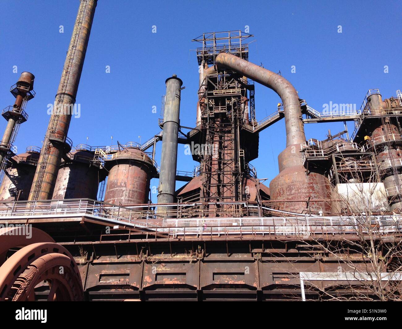 Rusting steel mill hi-res stock photography and images - Alamy