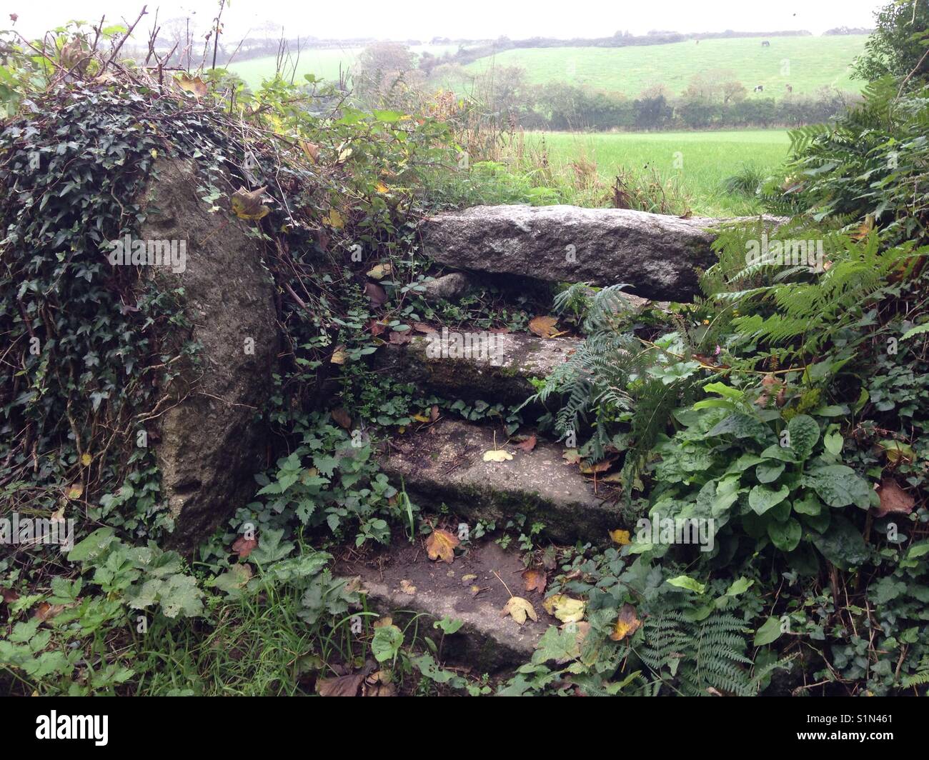 Old stone style England Stock Photo - Alamy