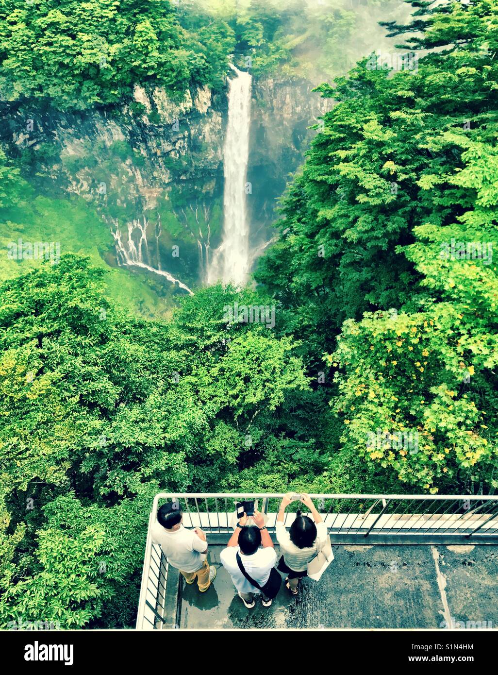 Waterfall in Nikko, Japan Stock Photo - Alamy