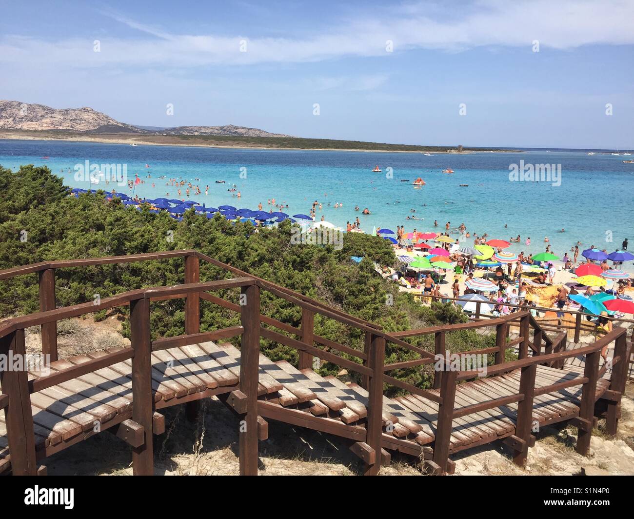 Steps to the beach Stock Photo - Alamy
