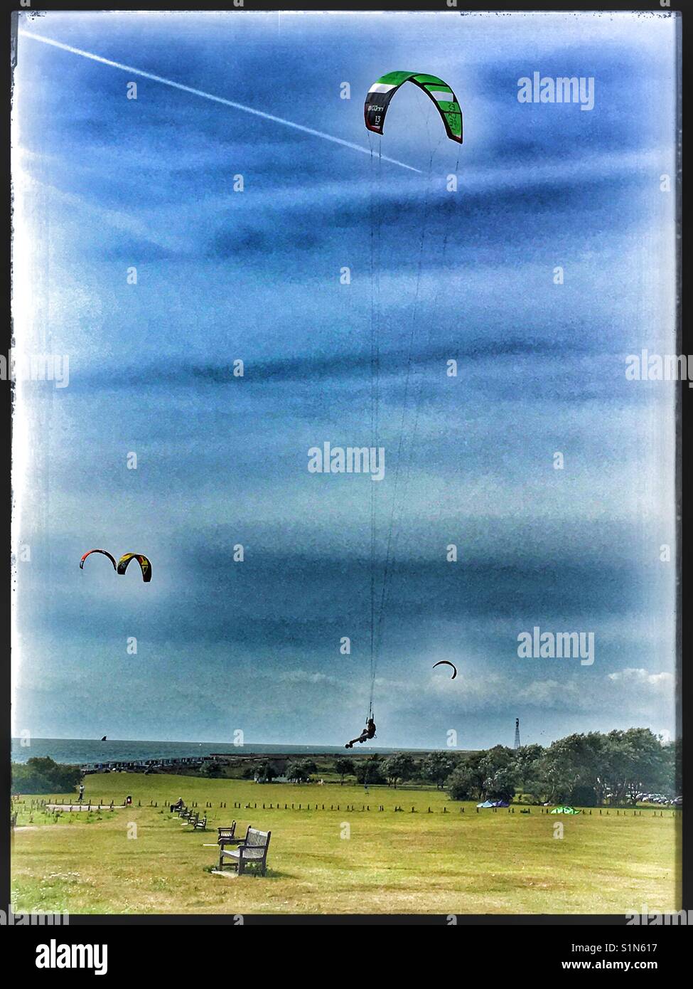 Kite Skating High Resolution Stock Photography and Images - Alamy