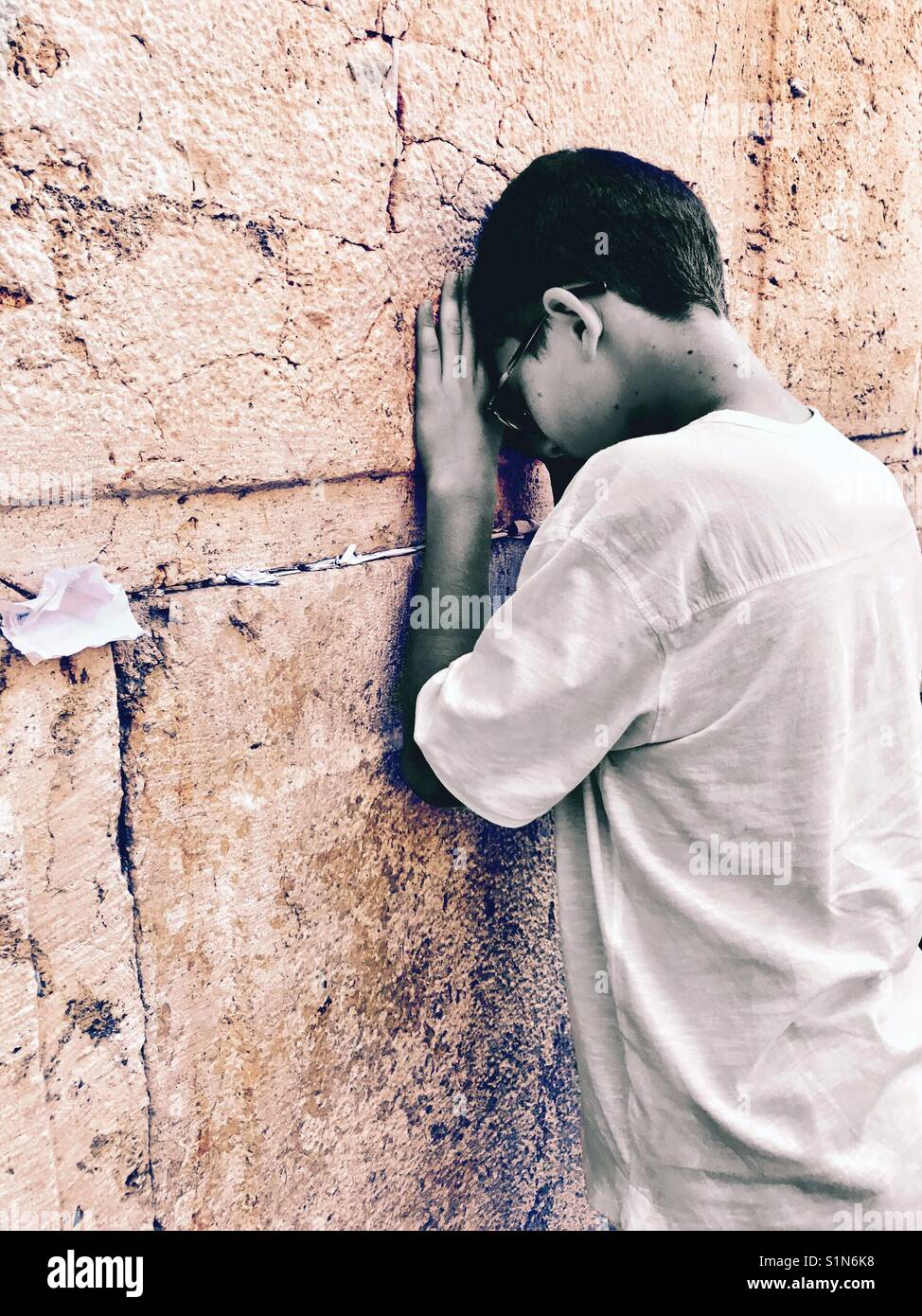 Sad jewish boy hi-res stock photography and images - Alamy