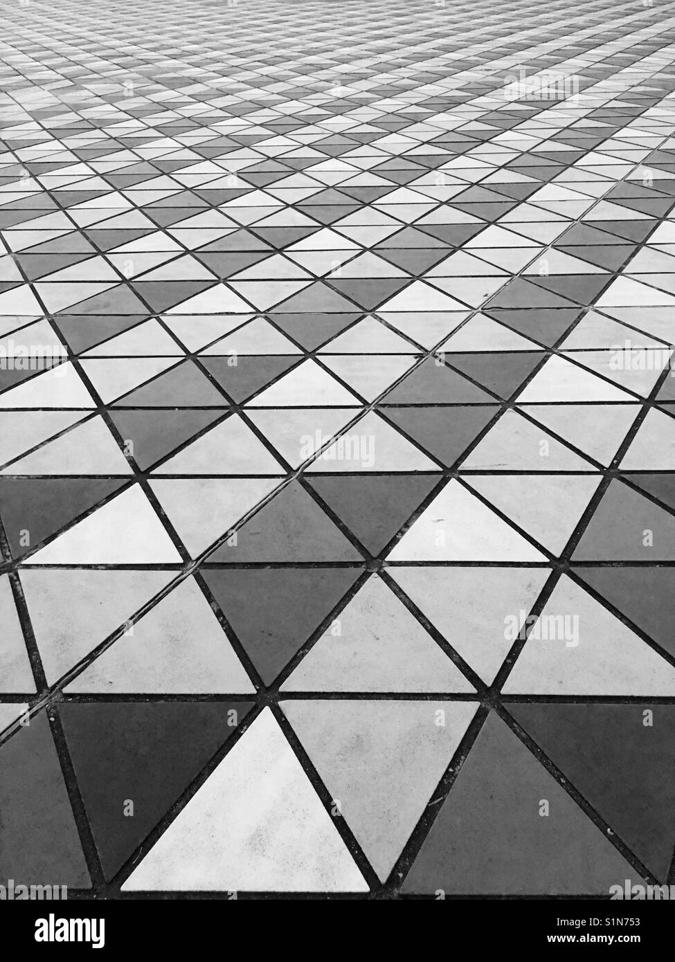 Black triangle pattern hi-res stock photography and images - Alamy