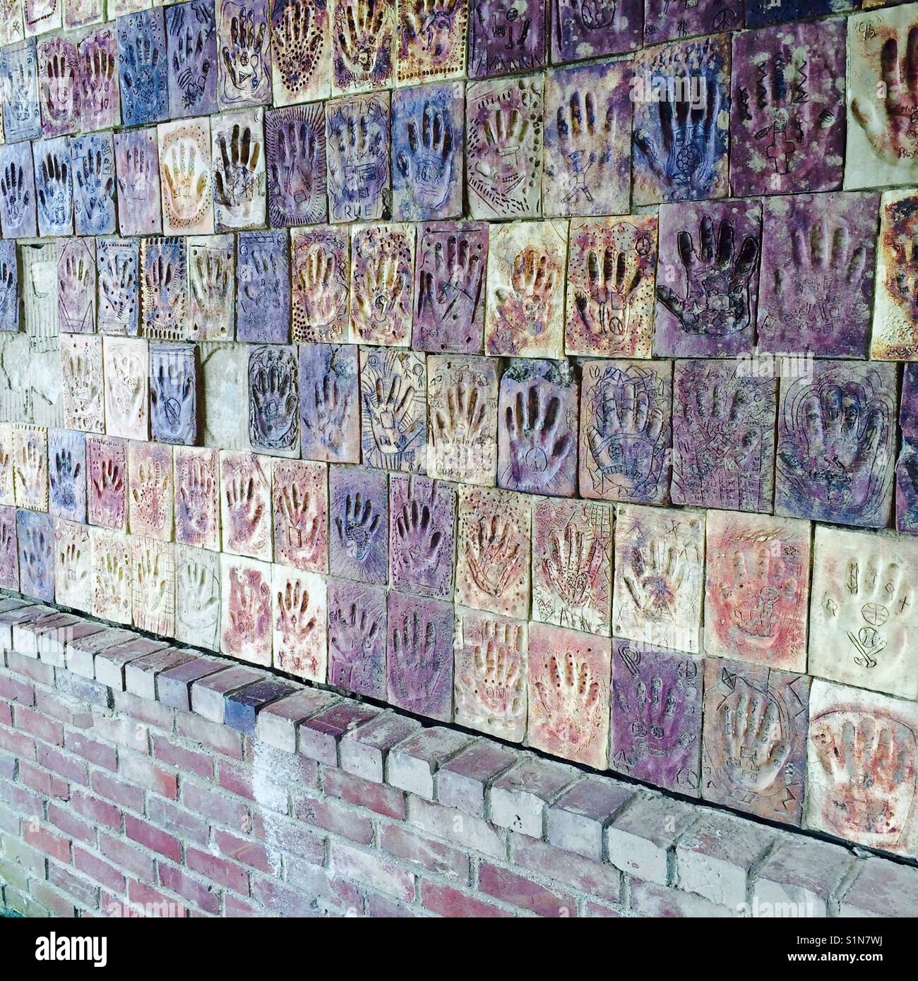 Peace children hands art hi-res stock photography and images - Alamy