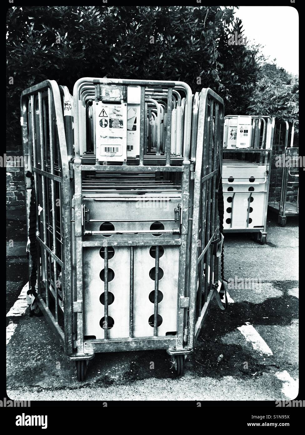 Stacked Royal Mail Yorks Stock Photo - Alamy