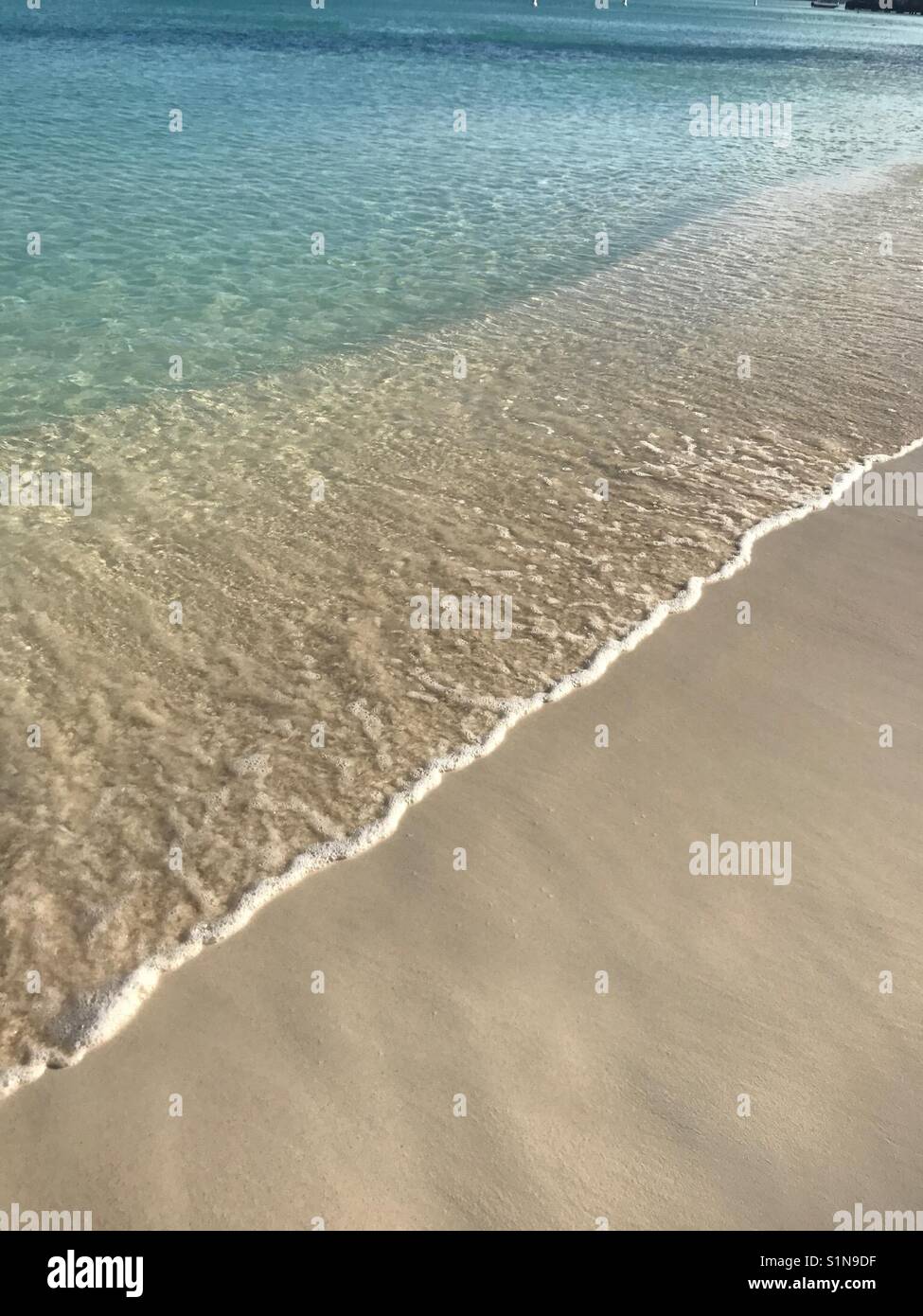 Ocean blue and sand hi-res stock photography and images - Alamy