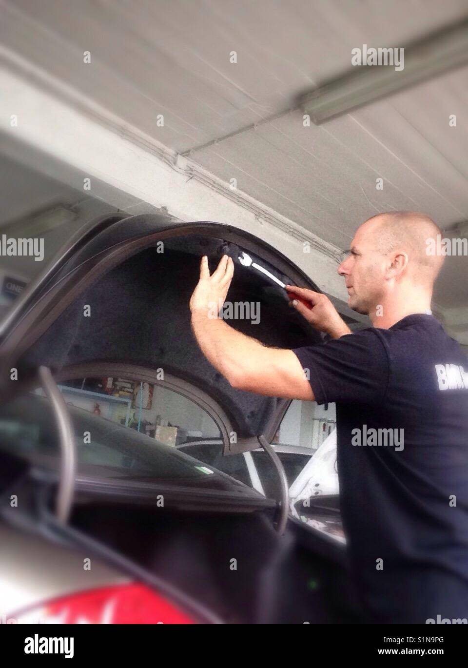 Removing panel hi-res stock photography and images - Alamy