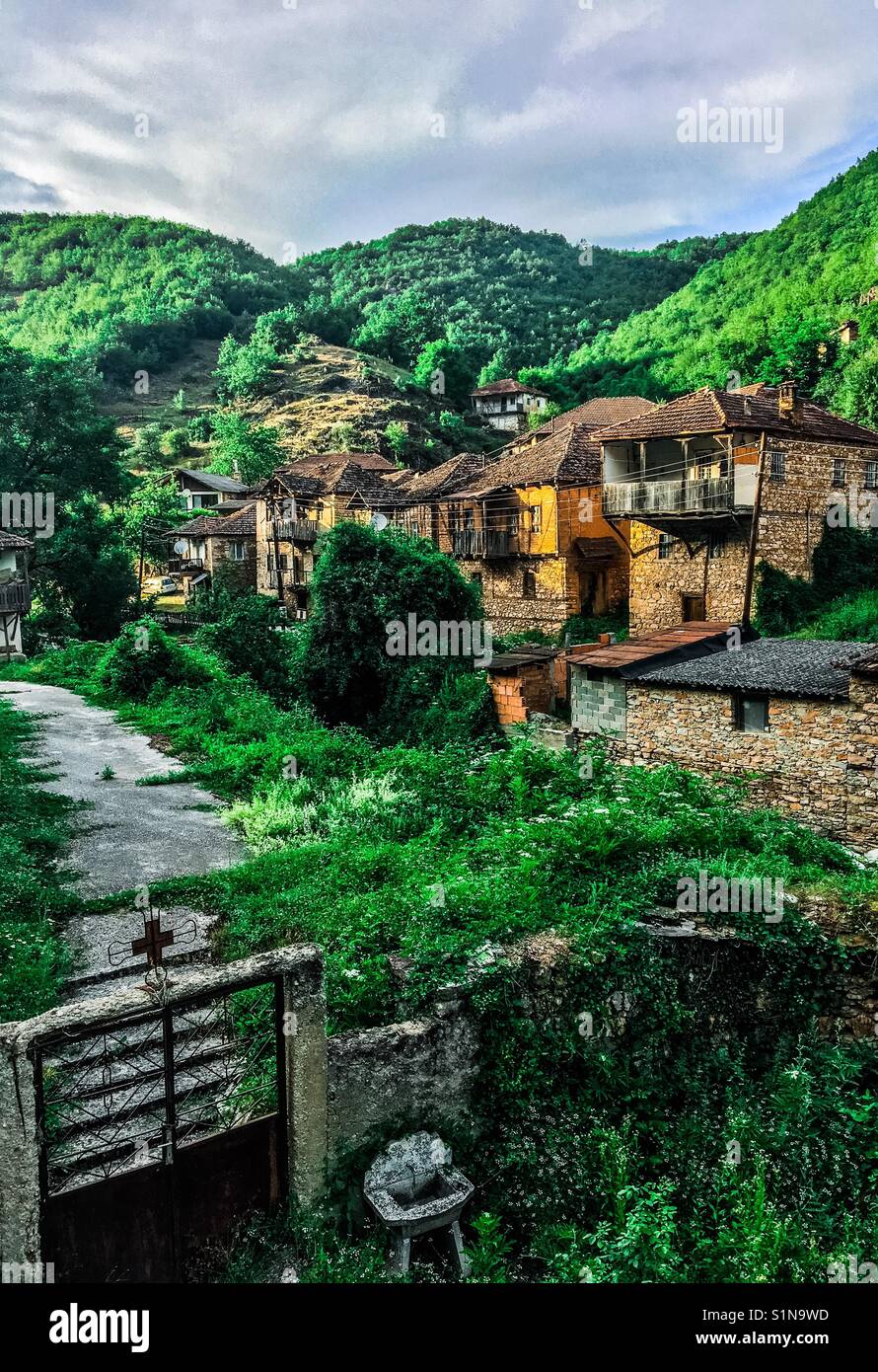 Macedonia houses hi-res stock photography and images - Alamy