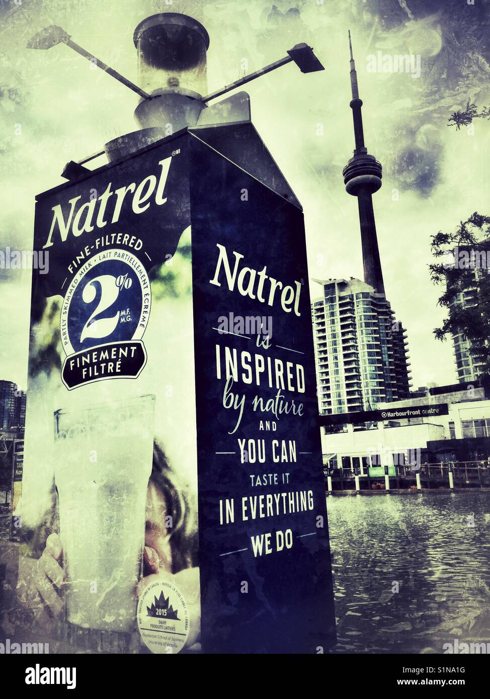 Natrel milk carton hi-res stock photography and images - Alamy