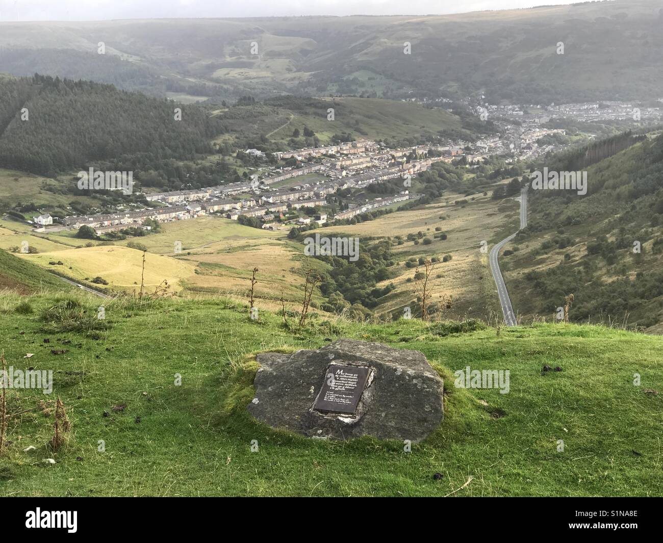 Rhondda landscape hi-res stock photography and images - Alamy