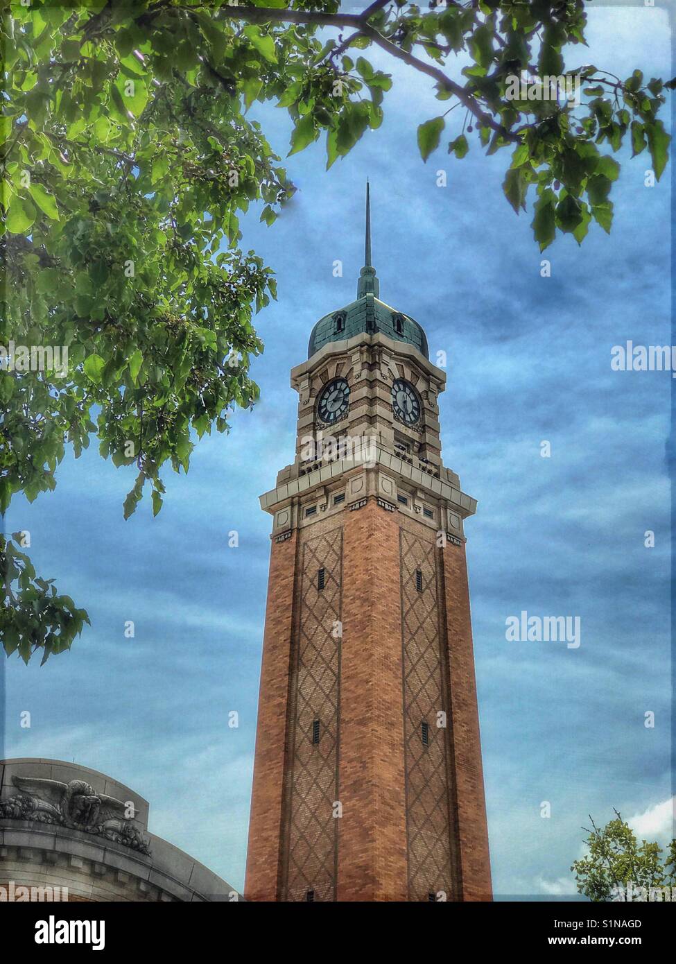West Side Market clock tower, Cleveland, Ohio Stock Photo - Alamy