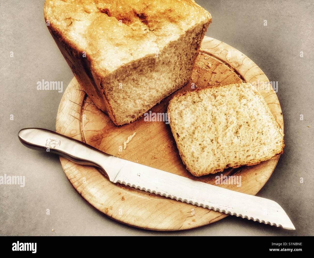 Homemade loaf of bread Stock Photo - Alamy