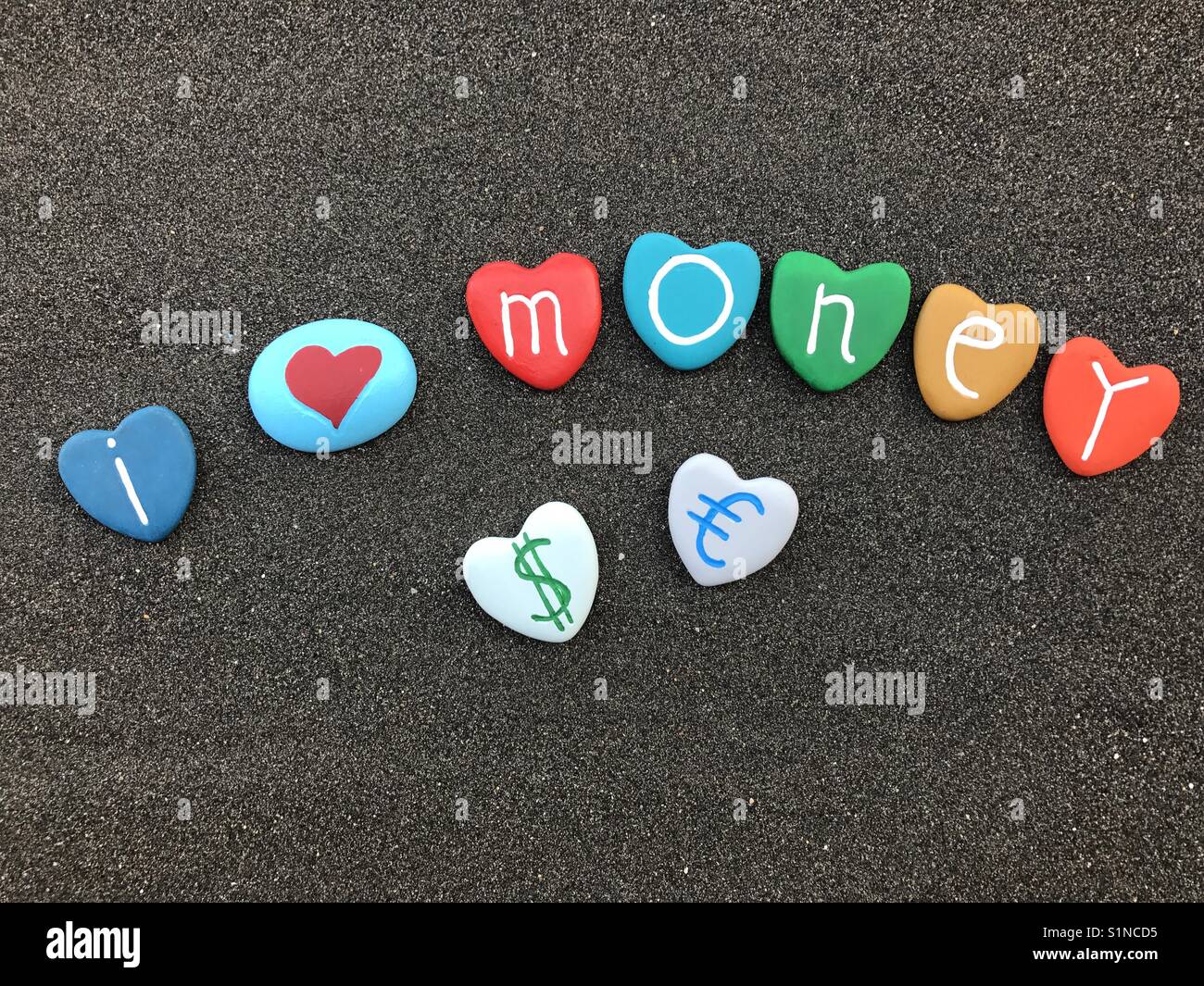 I love money Stock Photo - Alamy