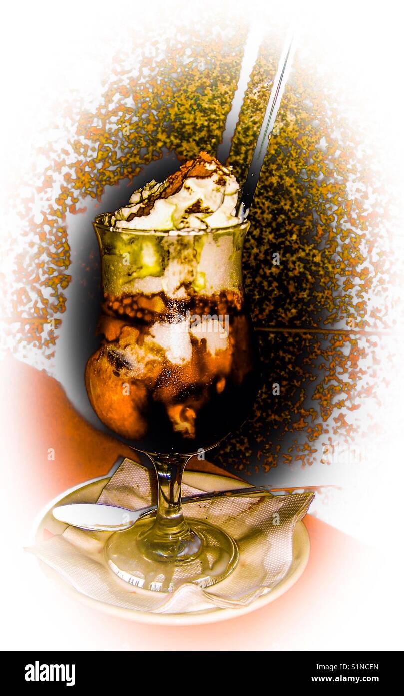 Iced chocolate hi-res stock photography and images - Alamy