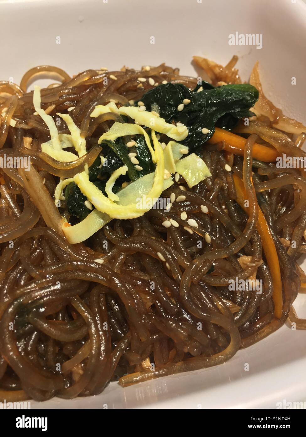 Japchae hi-res stock photography and images - Alamy