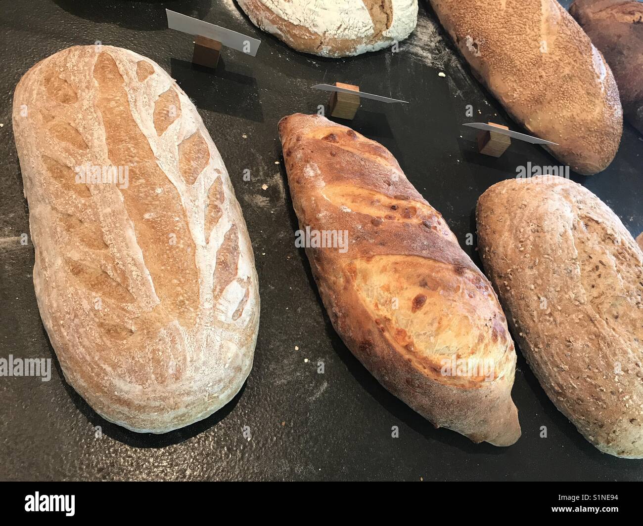 Loaves of white bread hi-res stock photography and images - Alamy