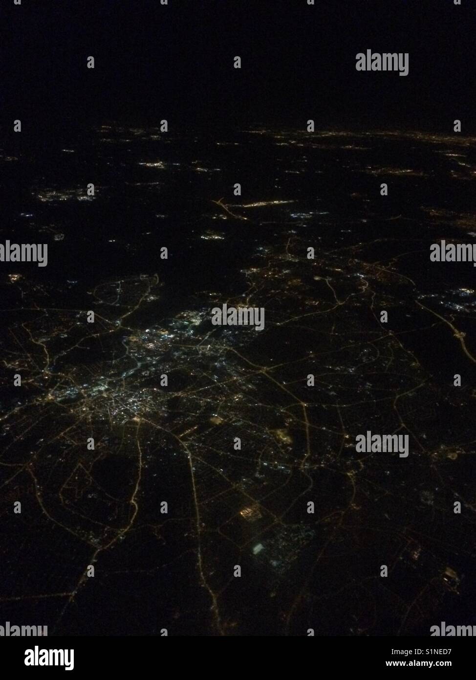 Birds eye view of manchester hi-res stock photography and images - Alamy