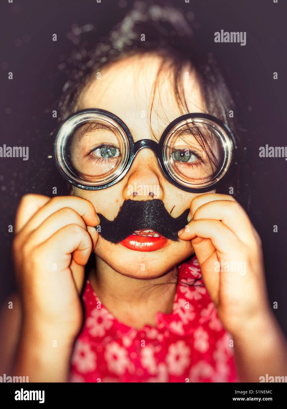 Comedy moustache hi-res stock photography and images - Alamy