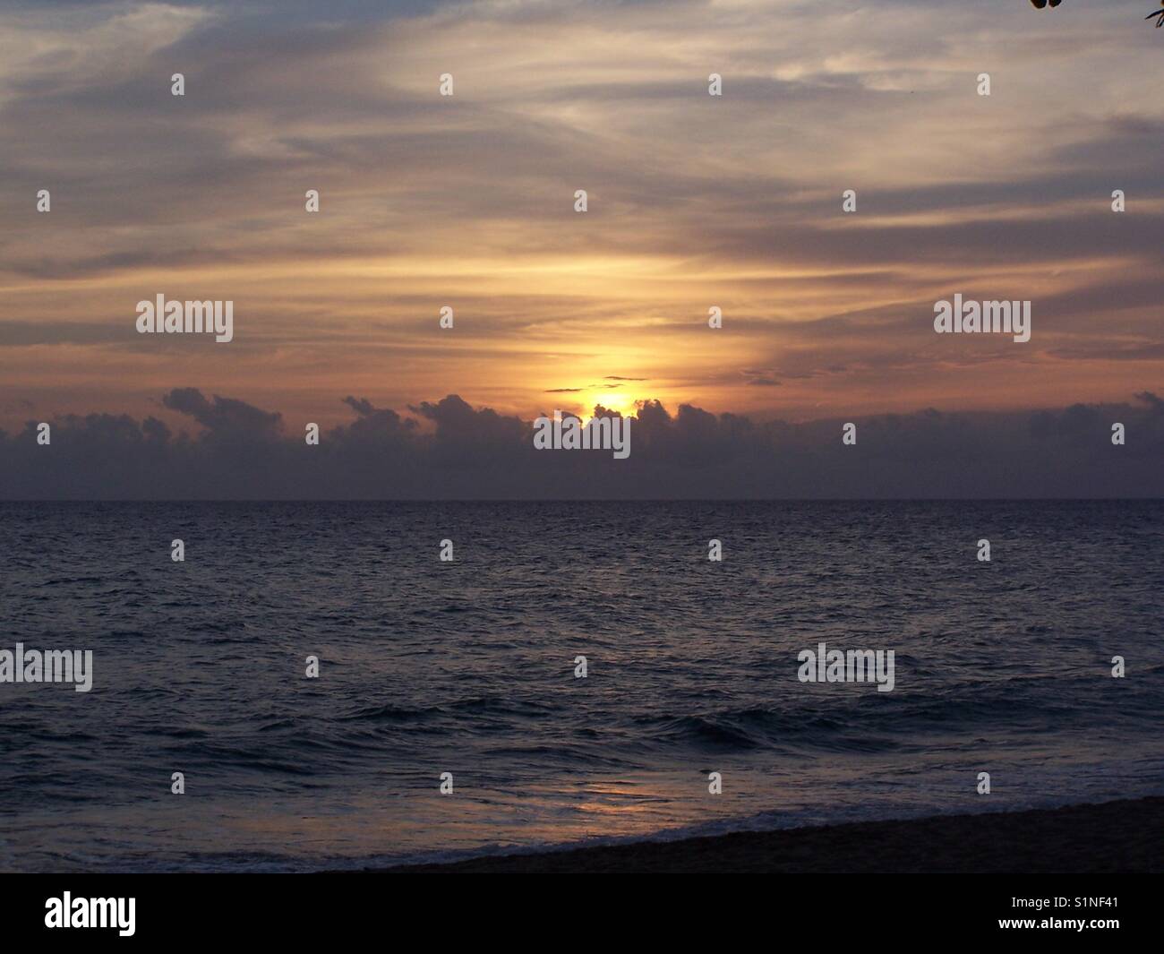 Rincon puerto rico sunset hi-res stock photography and images - Alamy