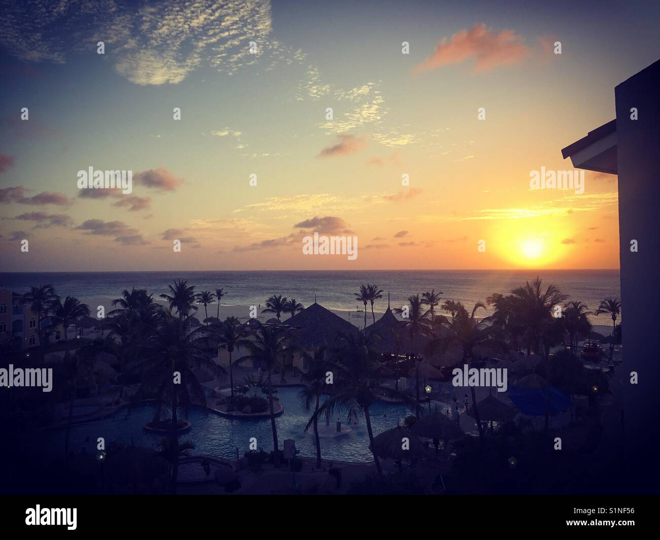 Aruba sunset hi-res stock photography and images - Alamy