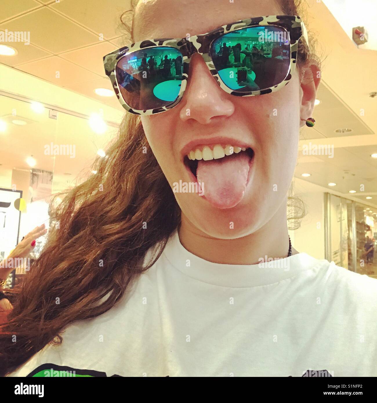 Weird smile hi-res stock photography and images - Alamy