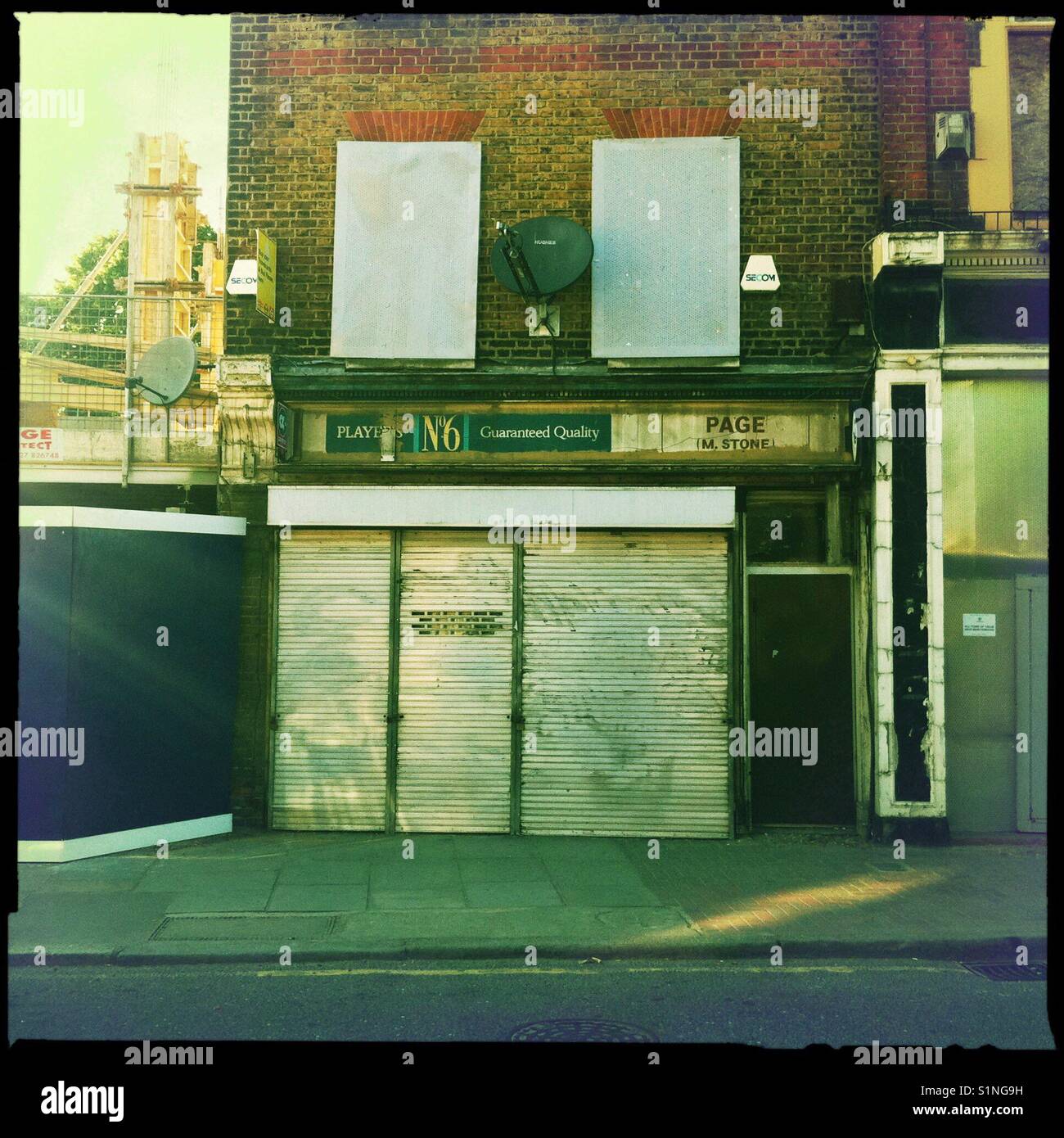 Old shop in Greenwich Stock Photo - Alamy