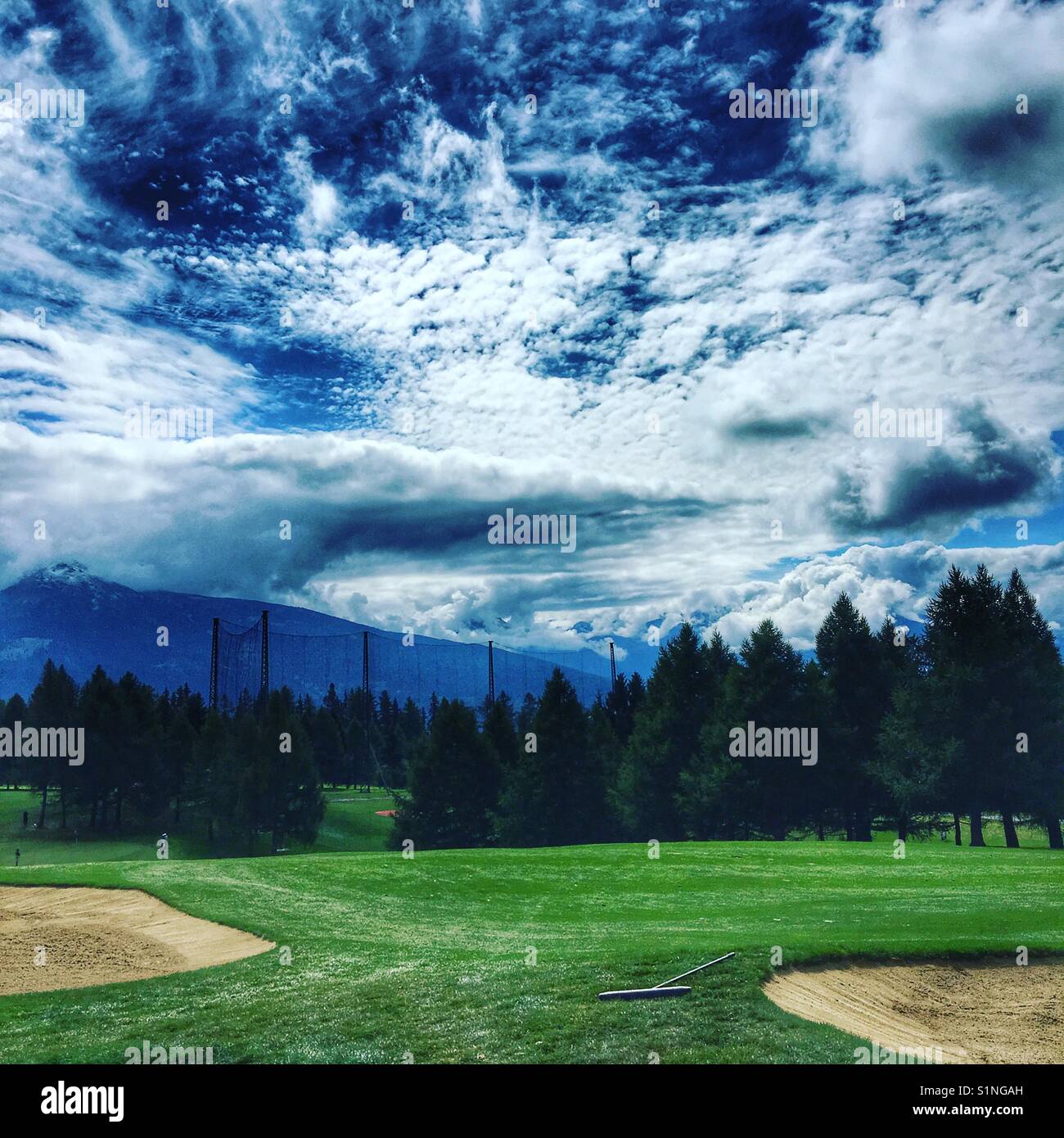 Golf course view hi-res stock photography and images - Alamy