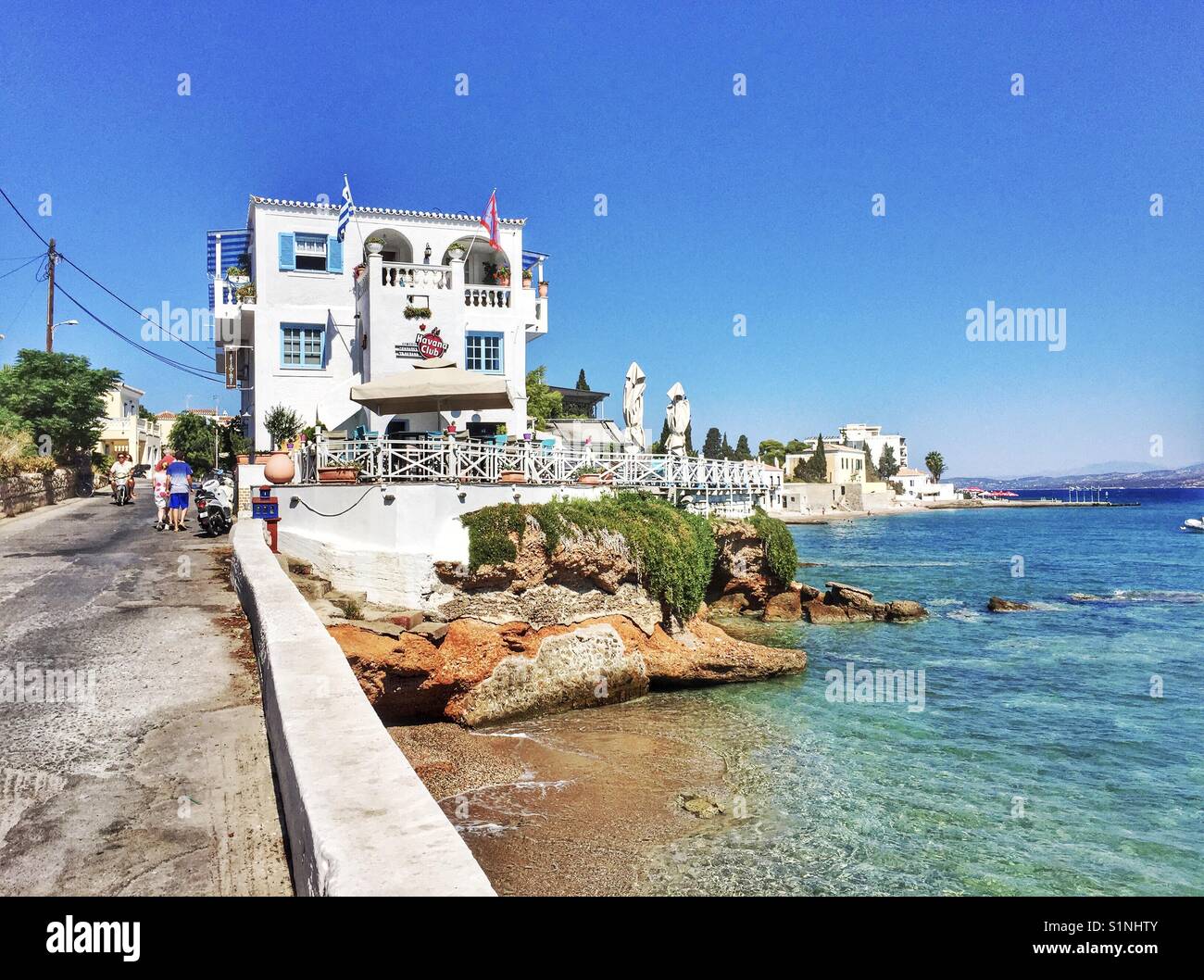 Havana club tropical hotel Stock Photo - Alamy
