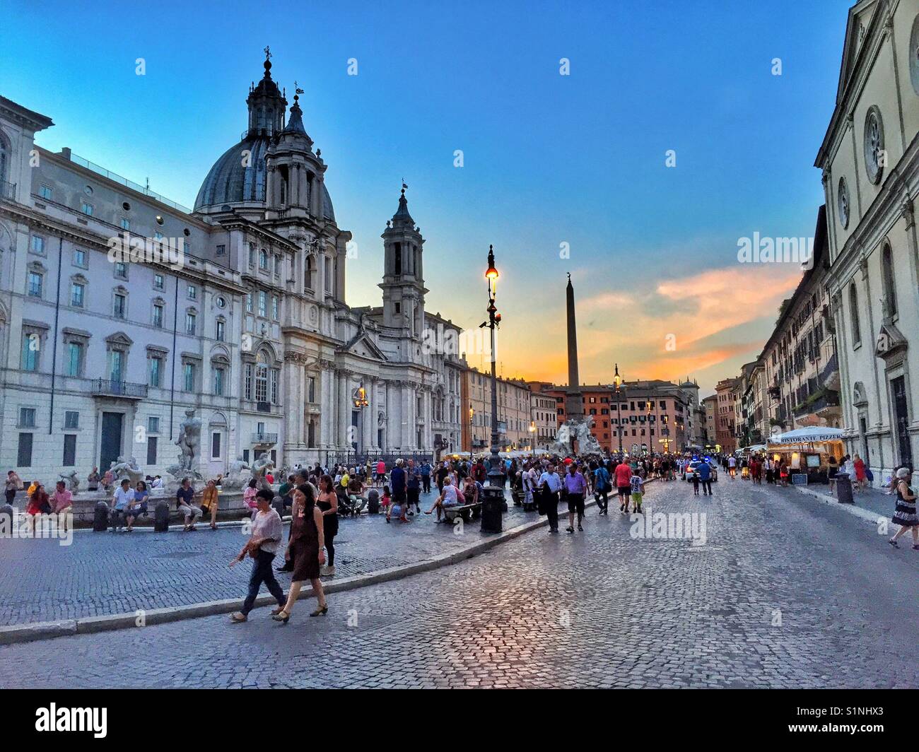 Rome sunset hi-res stock photography and images - Alamy