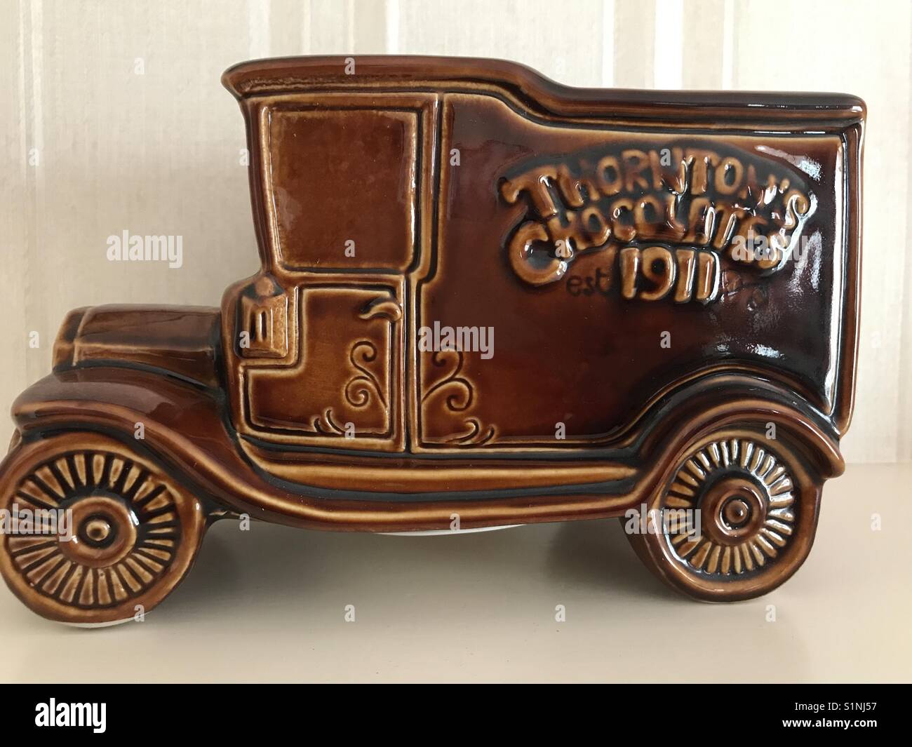 Chocolate money box Stock Photo - Alamy