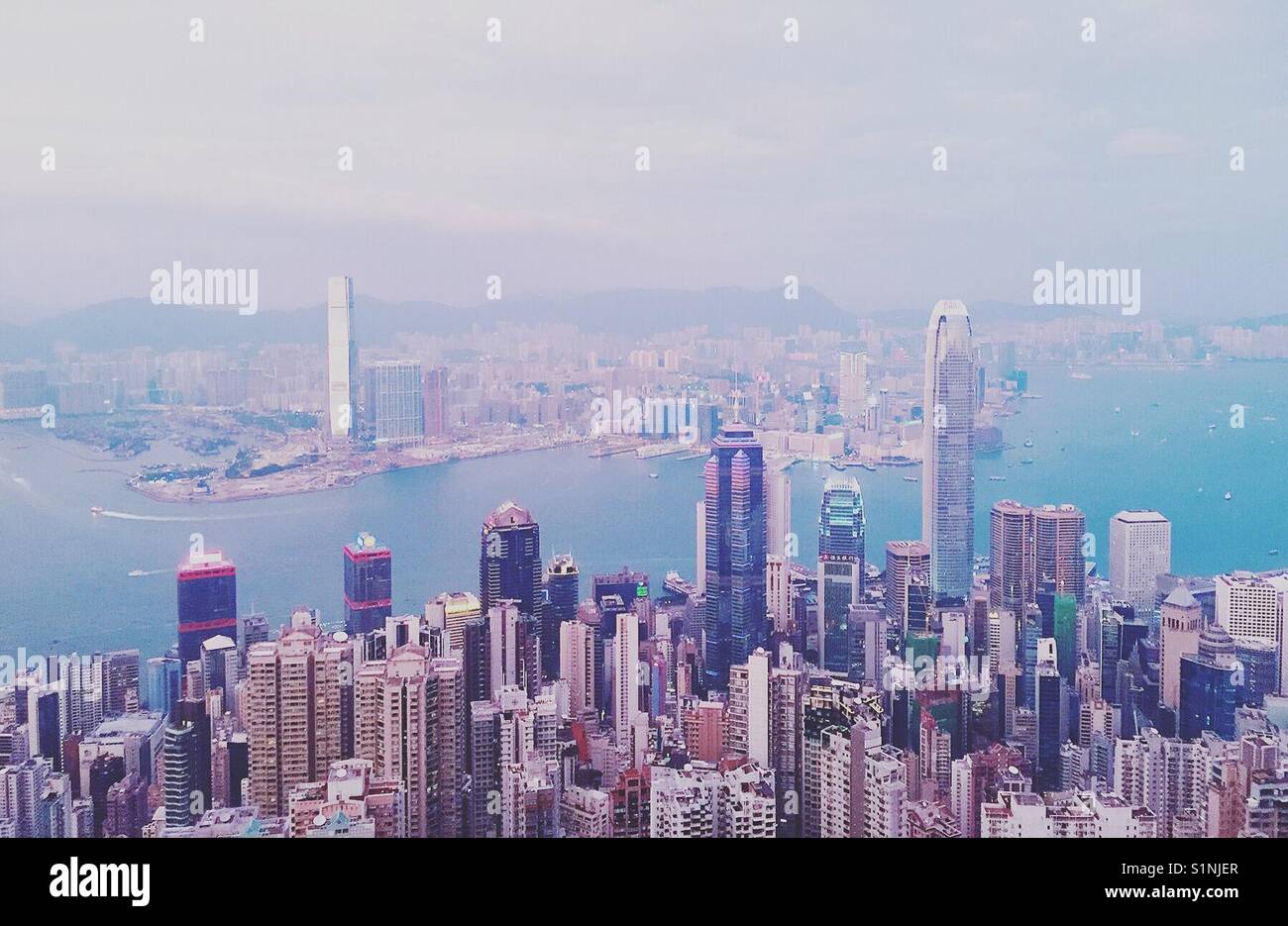 landscape of Hong Kong Stock Photo - Alamy