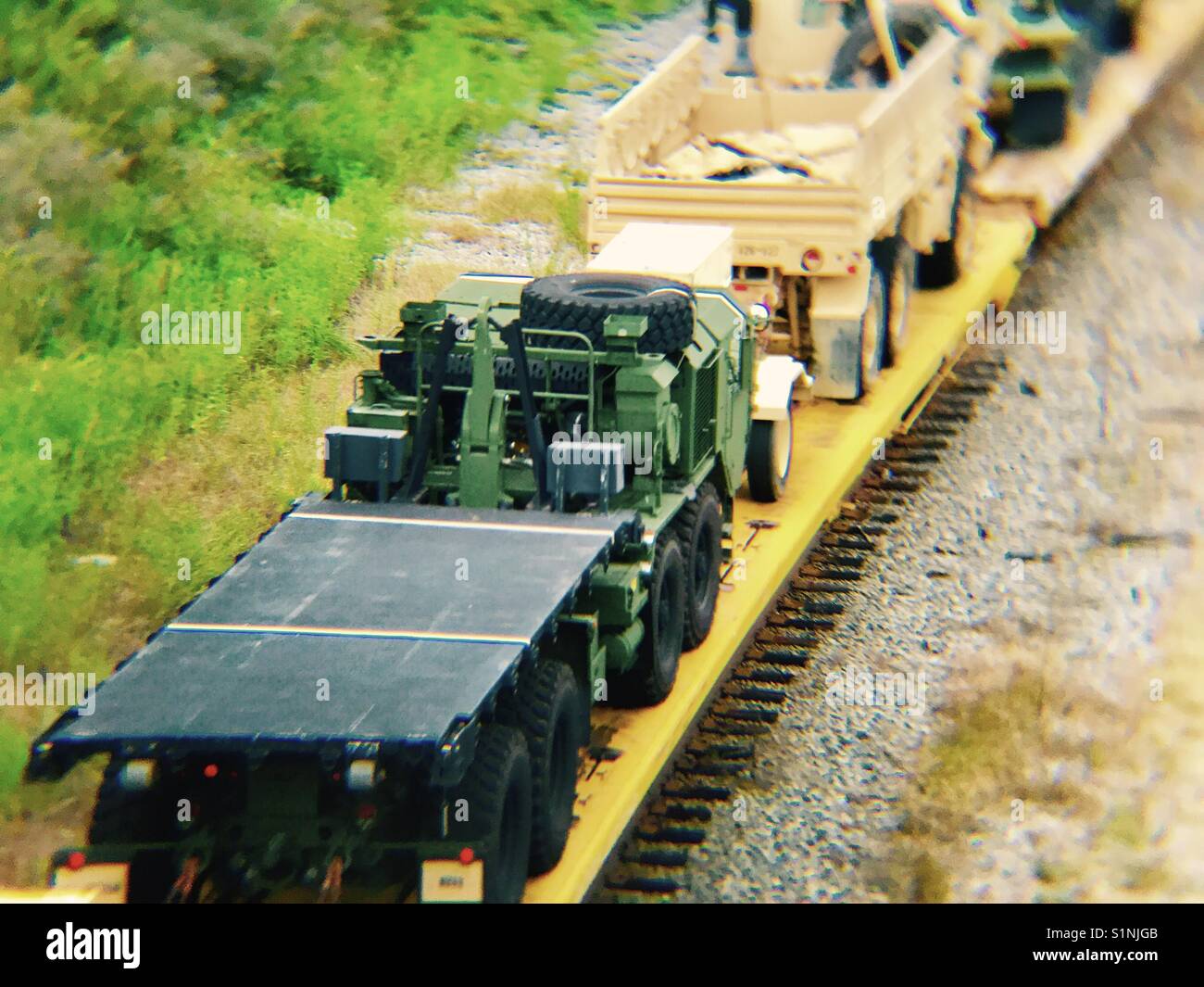 Freight military vehicle hi-res stock photography and images - Alamy
