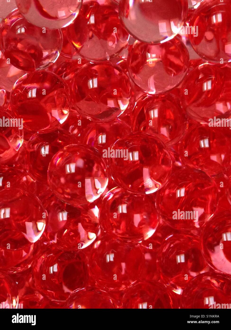 "Really Red" bubble background Stock Photo - Alamy