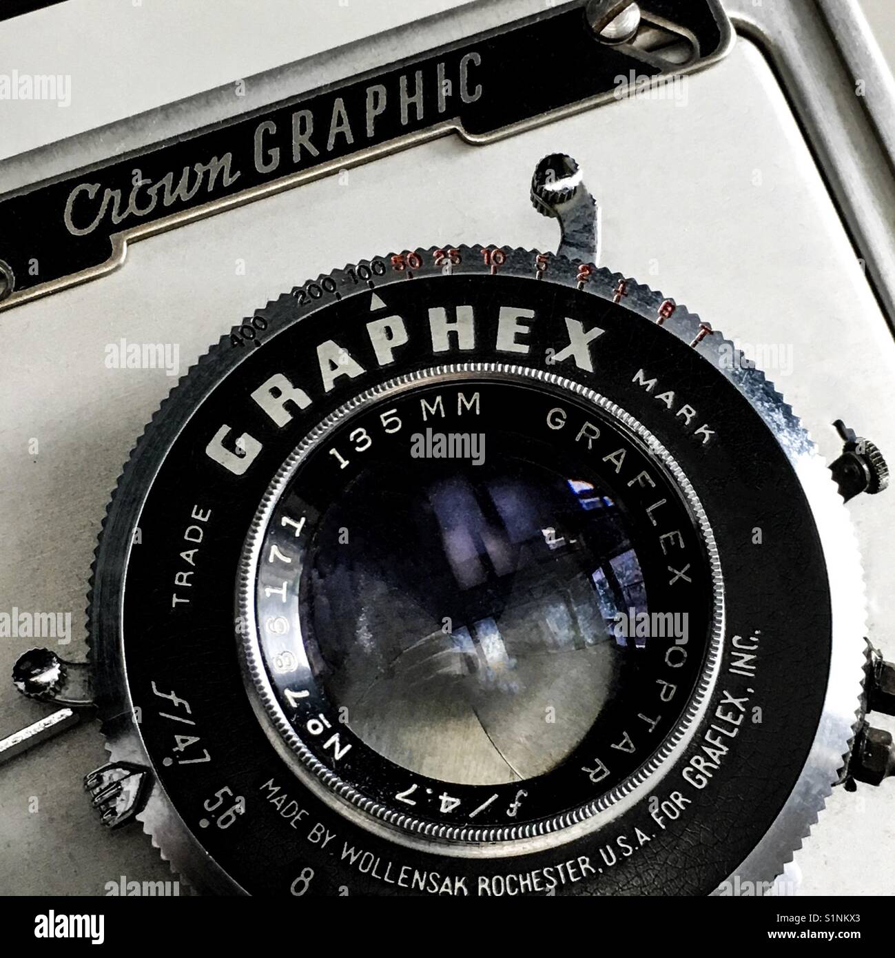 Antique Graphex camera Stock Photo - Alamy